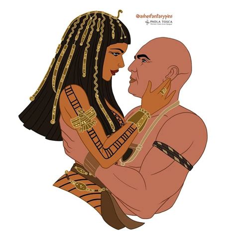 Anck Su Namun And Imhotep Drawing By Paolatoscaart Instagram Themummy