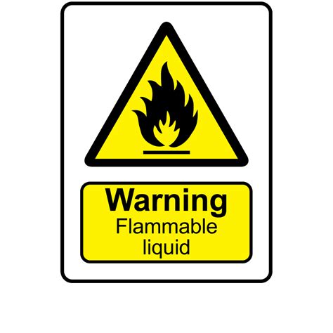 Buy Warning Flammable Liquid Labels Danger And Warning Stickers
