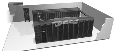 An Example Of A Data Centre With APC Equipment Download Scientific Diagram