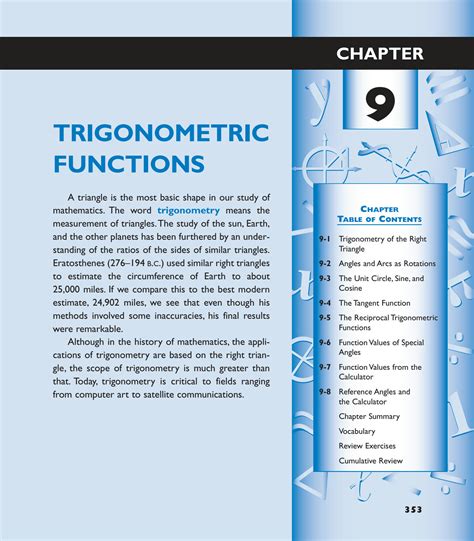 Solution Trigonometric Functions Lesson With Examples And Exercises
