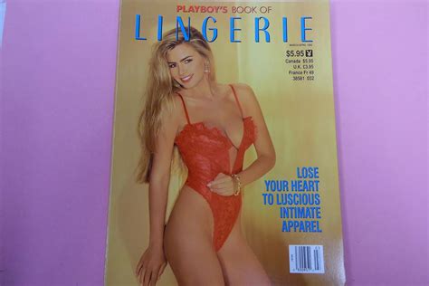 Playboys Lingerie 1992 03 March April Cindy Margolis Erika Eleniak