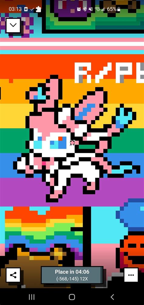 Not Sure If This The Place To Post This But Sylveon Is Being Obliterated In R Place R Mew Irl