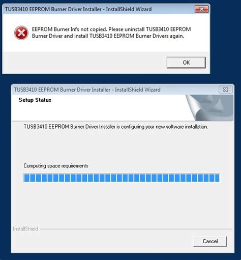Trouble Installing TUSB EEPROM Burner Interface Forum Interface TI E E Support Forums