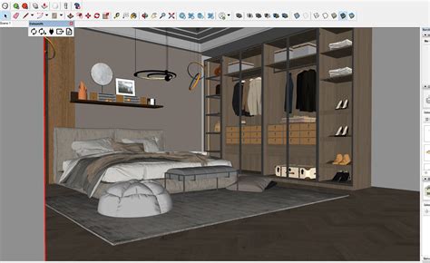 Interior Design Sketchup D Render Behance