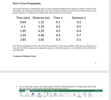 Part 3 Error Propagation This Tutorial Will Lead You