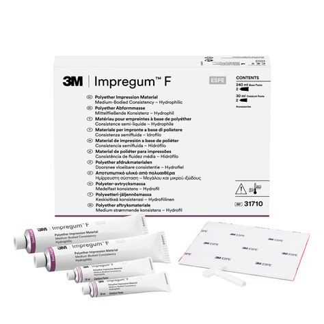Impregum™ F Polyether Impression Material Unique Dental Supply Inc