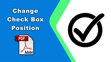 How To Change Checkbox Position In Pdf Prepare Form Using Adobe Acrobat Pro DC YouTube