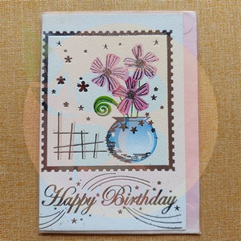 Jual Kartu And Amplop Ucapan Pesta Ulang Tahun Lipat Birthday Card