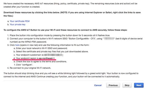 【開封の儀 In バンクーバー】aws Iot Buttonを使って東京リージョンのaws Iotを動かしてみる Developersio