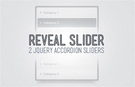 Reveal Jquery Accordion Slider — Medialoot