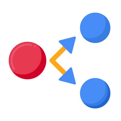 Fission Atom Reaction Split Physics Icon Download On Iconfinder