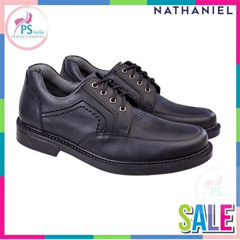 Natasha Nathaniel Mens Black Shoes School And Office Shoes Laced Up