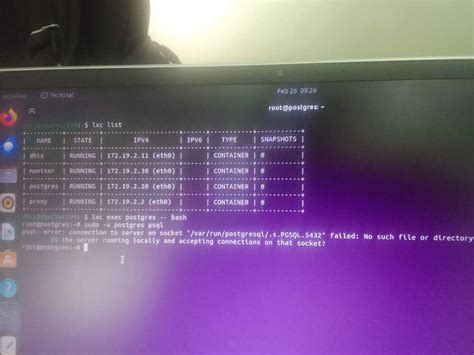 Psql Error Connection To Server On Socket Var Run Postgresql S Pgsql 5432 Failed No Such