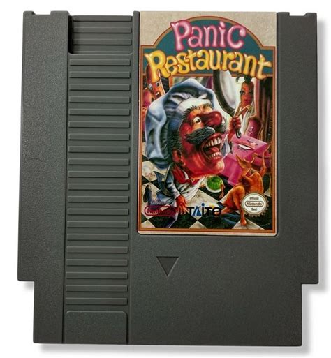 Jogo Panic Restaurant Nes Sebo Dos Games Games Antigos E Usados Dos Atari Ao Ps
