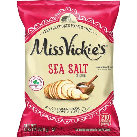 Miss Vickies Flavored Potato Chips Original 28 Count
