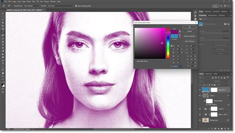 포토샵에서 하프톤 도트 패턴을 만드는 방법 미니디자인연구소
