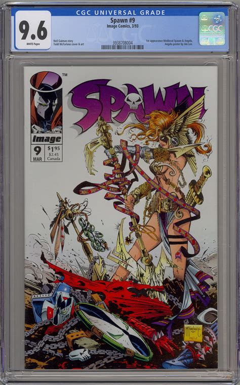 Spawn 9 1993 Angela Medieval Spawn Jackal Relic Comics