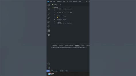 Javascript Interview Question Fizz Buzz Problem Shorts Ytshorts