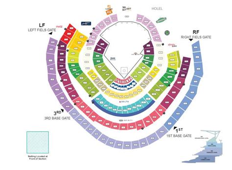 Truist Park Seating Chart Seating Charts Templates How To Plan