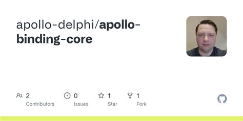 Github Apollo Delphiapollo Binding Core