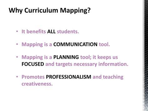 PPT Curriculum Mapping PowerPoint Presentation Free Download ID 3786836