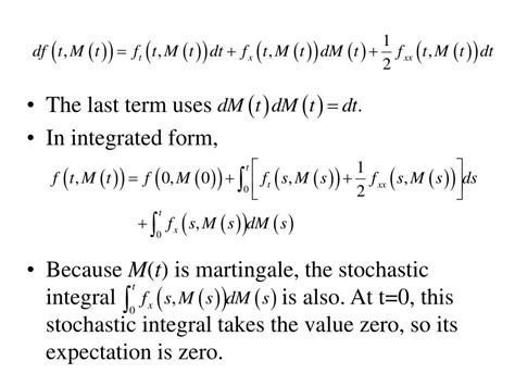 Ppt 4 6 Multivariable Stochastic Calculus Powerpoint Presentation Free Download Id 395851