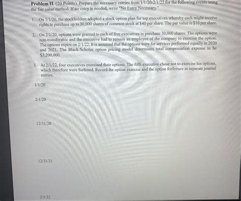 Solved Problem Ii 20 Points Prepare The Necessary