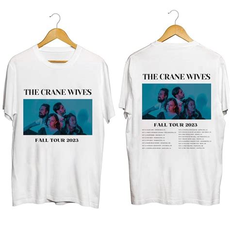 The Crane Wives Fall Tour 2023 Shirt The Crane Wives Band Fan T Shirt