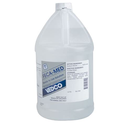 Feca Med Sodium Nitrate Fecal Floatation Medium Med Vet International