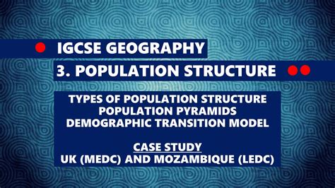 Geography Igcse Population Structure Pptx