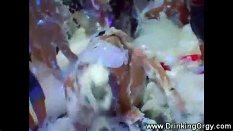 Drunk Sex Orgy Pornstar Gets Cum Over Her Pussy At This Hot Foam