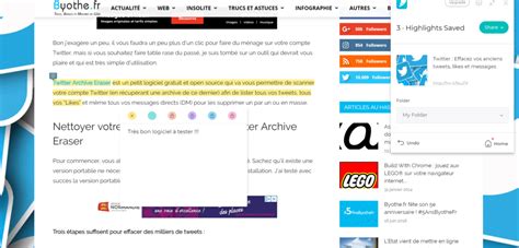Liner Surligner Commenter Et Sauvegarder Des Contenus En Ligne