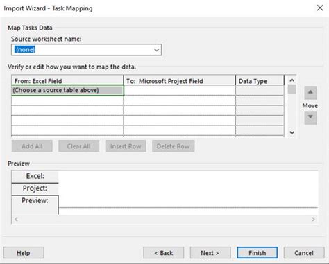 How To Import Excel Project Files Into Microsoft Project Elk Projects
