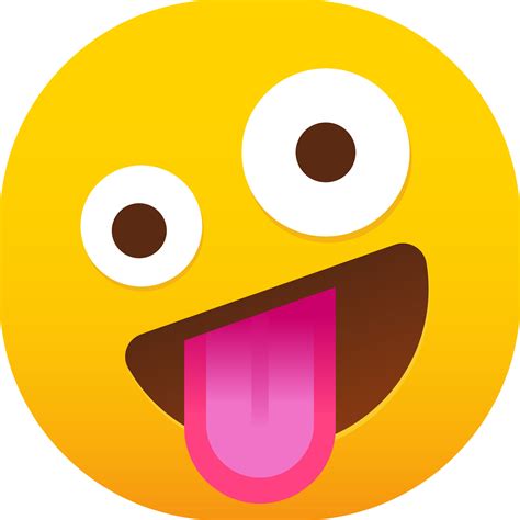 Crazy Zany Emoji 21436724 Png