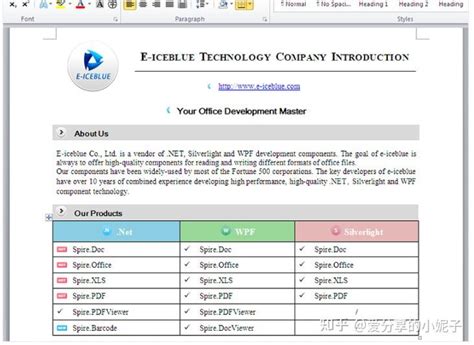 Word控件Spire Doc 转换教程 十六 在 C 中将 Word 转换为 PDF A 知乎
