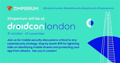Zimperium On Linkedin Droidconlondon Mobilesecurity Appsecurity