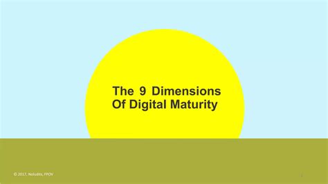 The Digital Maturity Assessment Pdf