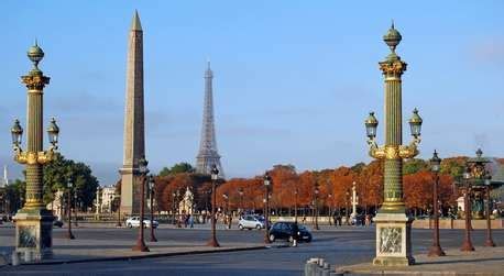Площадь Согласия Place De La Concorde Metropole Voyage