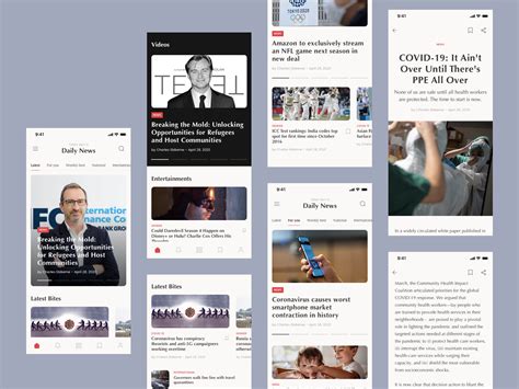 News App Design By Jobish KM On Dribbble
