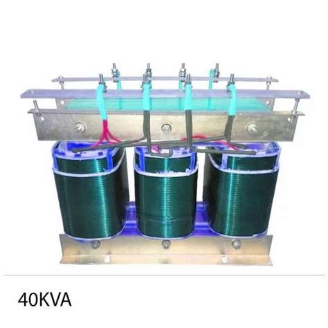 40 Kva 415v Three Phase Isolation Transformer For Power Plants At Rs