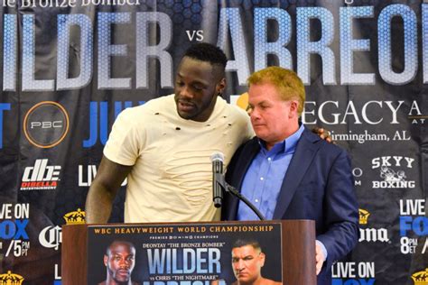 Deontay Wilder As Big As A 37 1 Favourite Over Challenger Chris Arreola