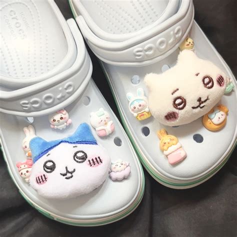 [🚀당일출고💗] 12pcs 치이카와 먼작귀 지비츠 세트 신발 꾸미기 슬리퍼 인싸 친구선물 에이블리