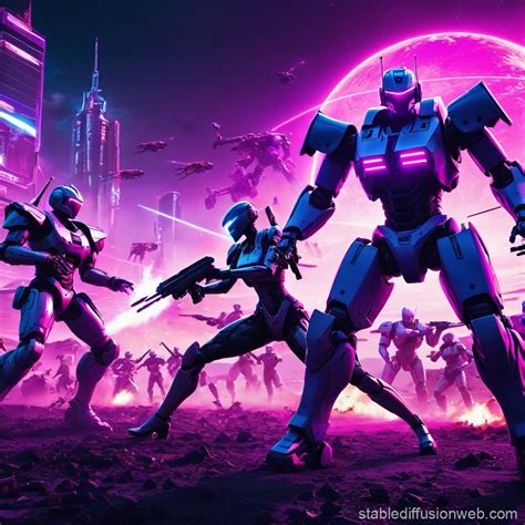 On Robots Side Evrything Is From Outerspace Prompts Stable Diffusion