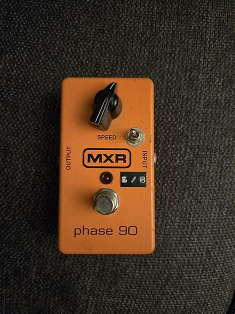 Script Block Mod Mxr M101 Phase 90 1995 Present Orange Reverb