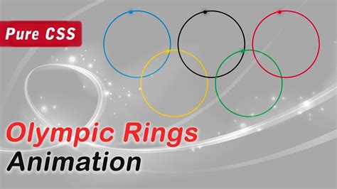Olympic Logo Rings Animation Pure Css Css Tricks Youtube