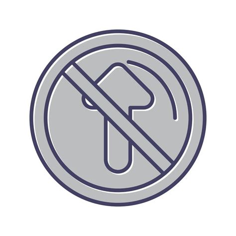 No Passing Vector Icon 14011698 Vector Art At Vecteezy