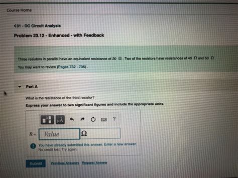 solved course home c31 dc circult analysis problem