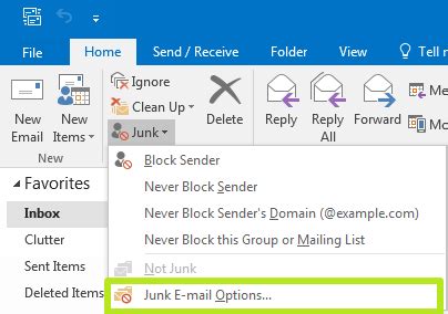 How To Block A Sender In Outlook 2016 And Prior Laptop Mag