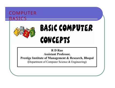 Computer Basicshat Follows A Set Of Instructionspptx