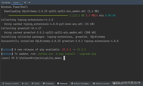 Python使用sqlalchemy操作sqlitesqlalchemy Sqlite Csdn博客